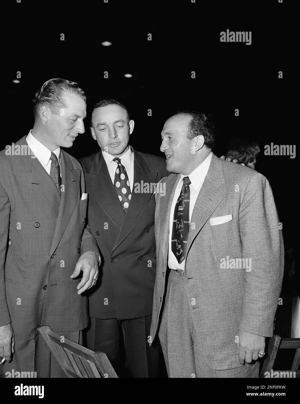Don Hutson, Clarke Hinkle and Buckets Goldenberg, Former Green Bay ...