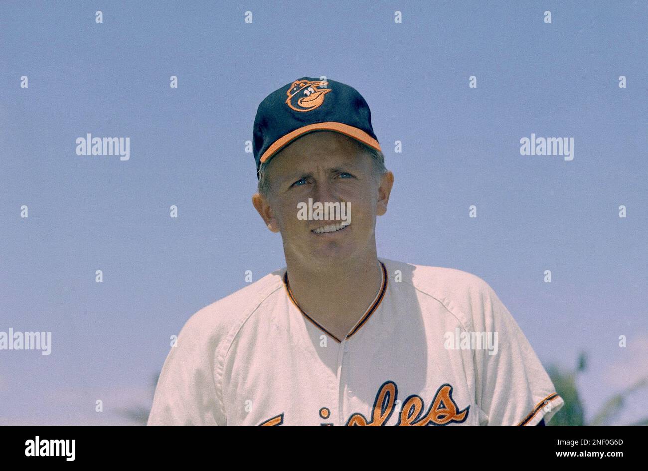 Baltimore Orioles pitcher Bruce E. Howard is shown, March 28, 1968. (AP Photo Stock Photo - Alamy
