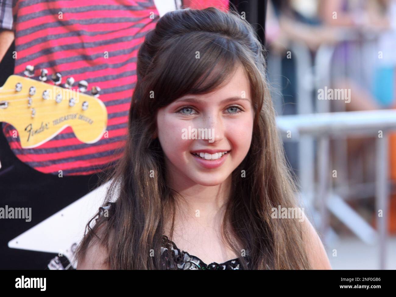 Ryan Newman attends the red carpet premiere of BandSlam at the Mann ...