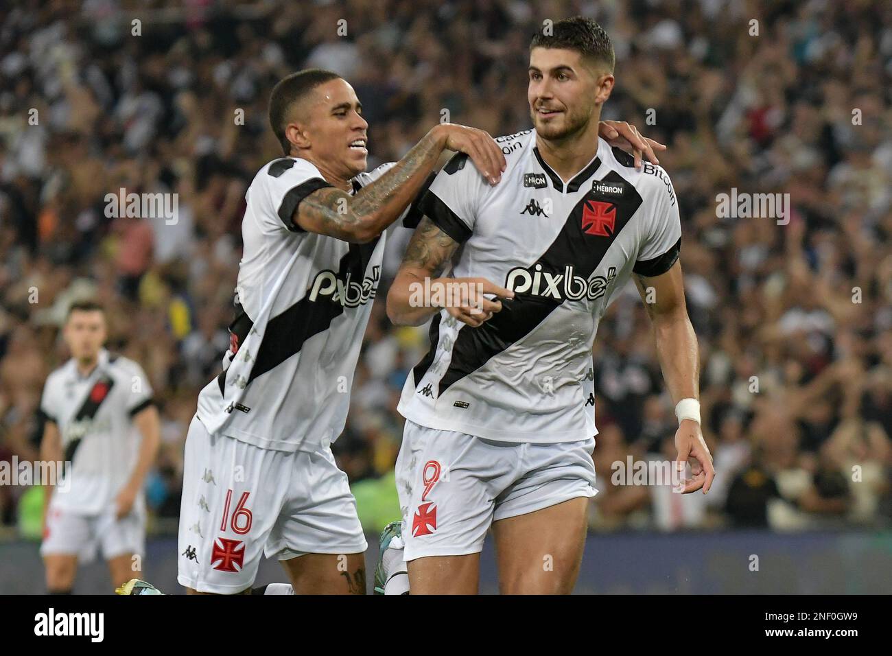 Rio de Janeiro, Brazil, 16th Feb, 2023. Pedro Raul of Vasco da Gama ...