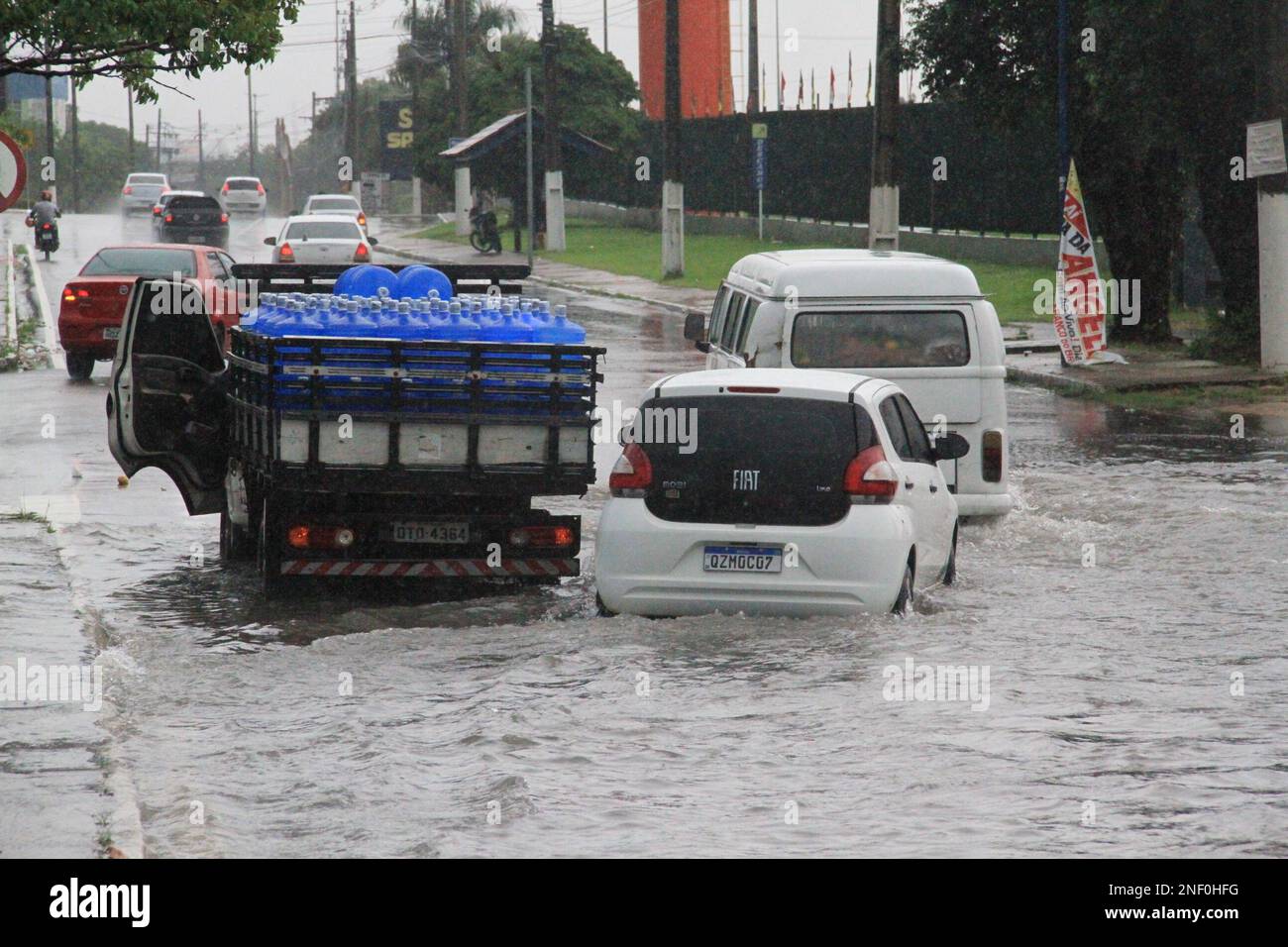 Manaus, Amazonas, Brasil. 16th Feb, 2023. (INT) Heavy rains hit the ...