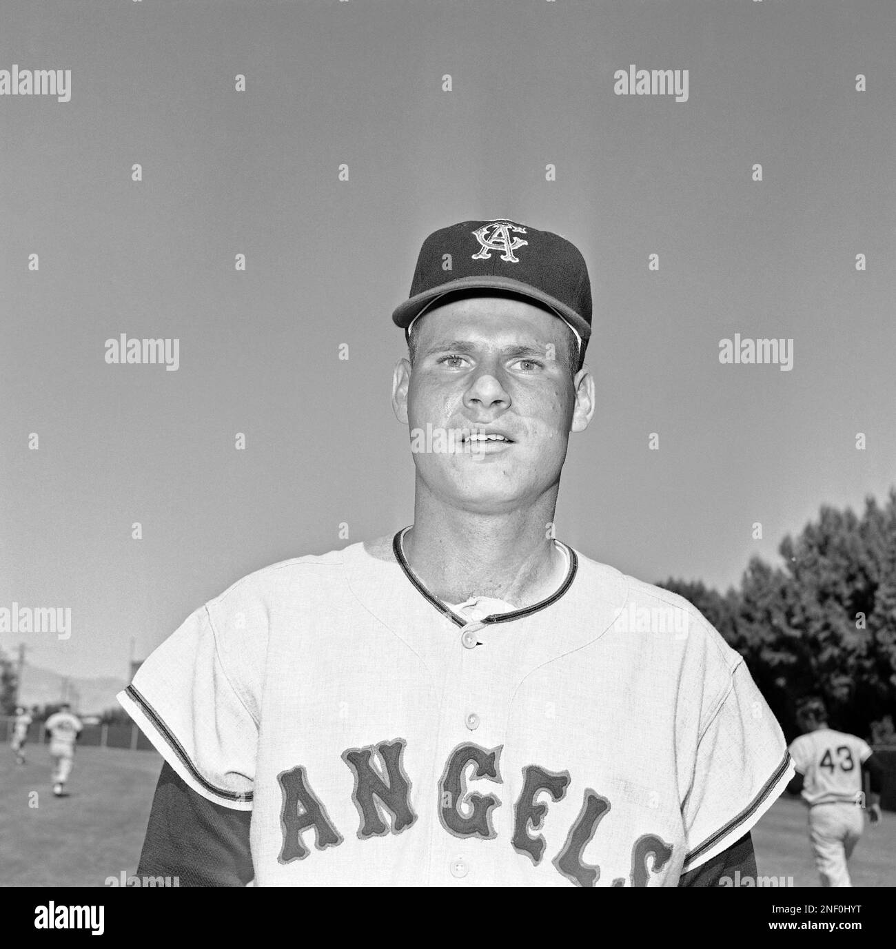 California Angels pitcher Marty Pattin in Palm Springs, California in ...