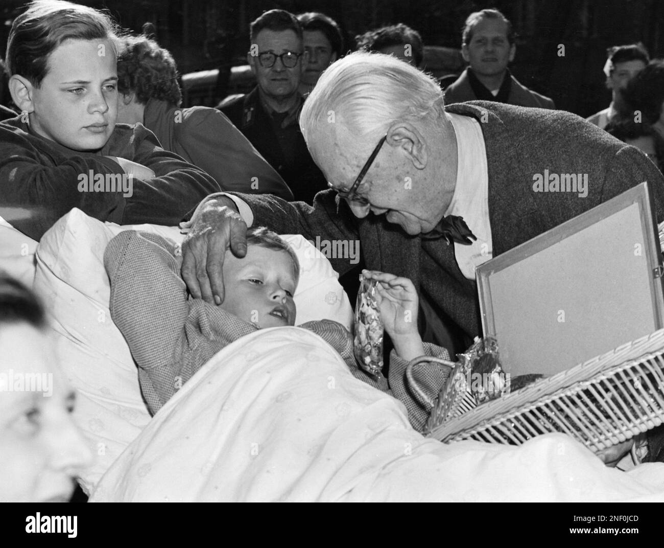 The entire circus of famous Swiss clown Grock moved from its tent to ...