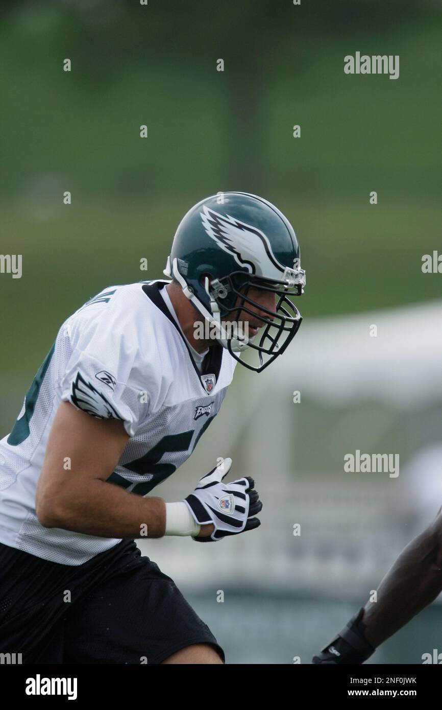 Philadelphia Eagles' Matt Wilhelm during NFL football training camp ...