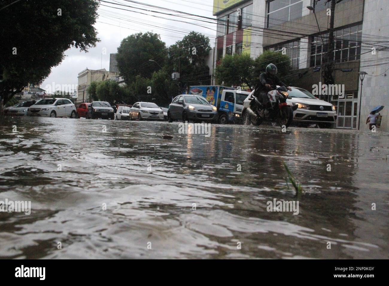 Manaus, Amazonas, Brasil. 16th Feb, 2023. (INT) Heavy rains hit the ...