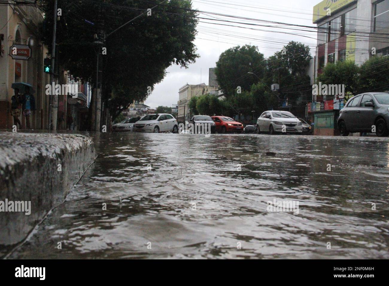Manaus, Amazonas, Brasil. 16th Feb, 2023. (INT) Heavy rains hit the ...