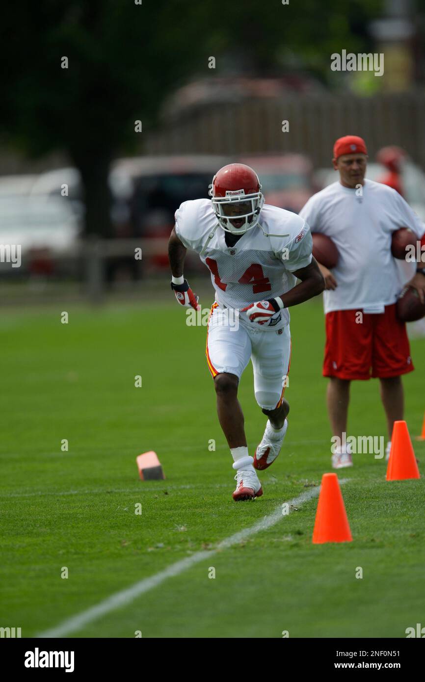 Kansas City Chiefs wide receiver Quinten Lawrence (14) during NFL ...