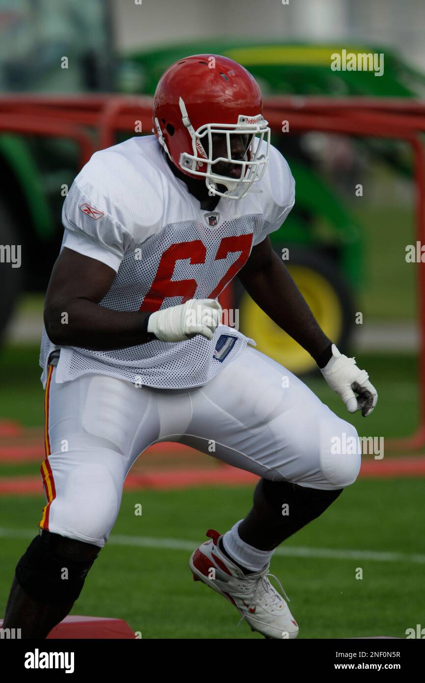 Kansas City Chiefs tackle Barry Richardson (67) during NFL football ...