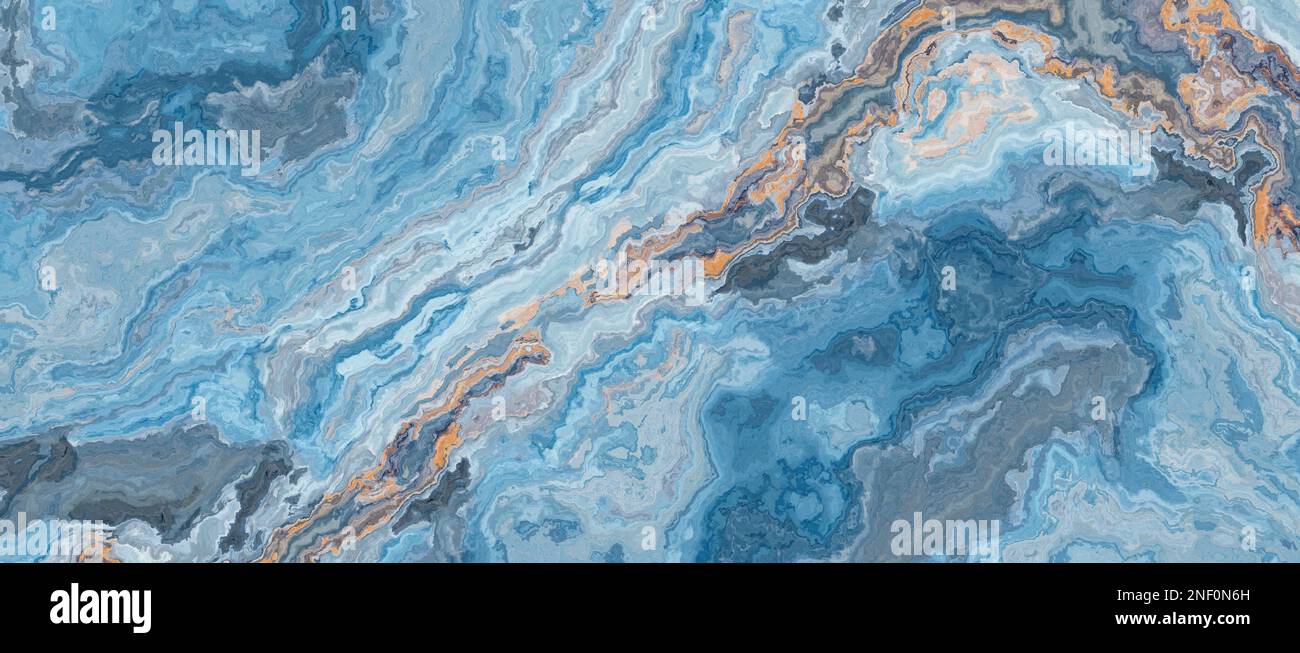 High resolution blue marble tile with white veins. Texture and ...