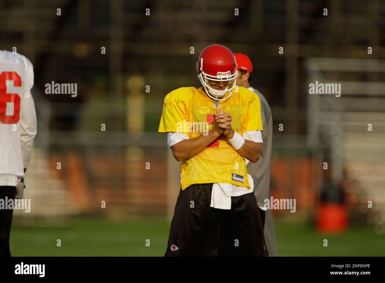 Kansas City Chiefs quarterback Matt Cassel (7) during NFL football ...