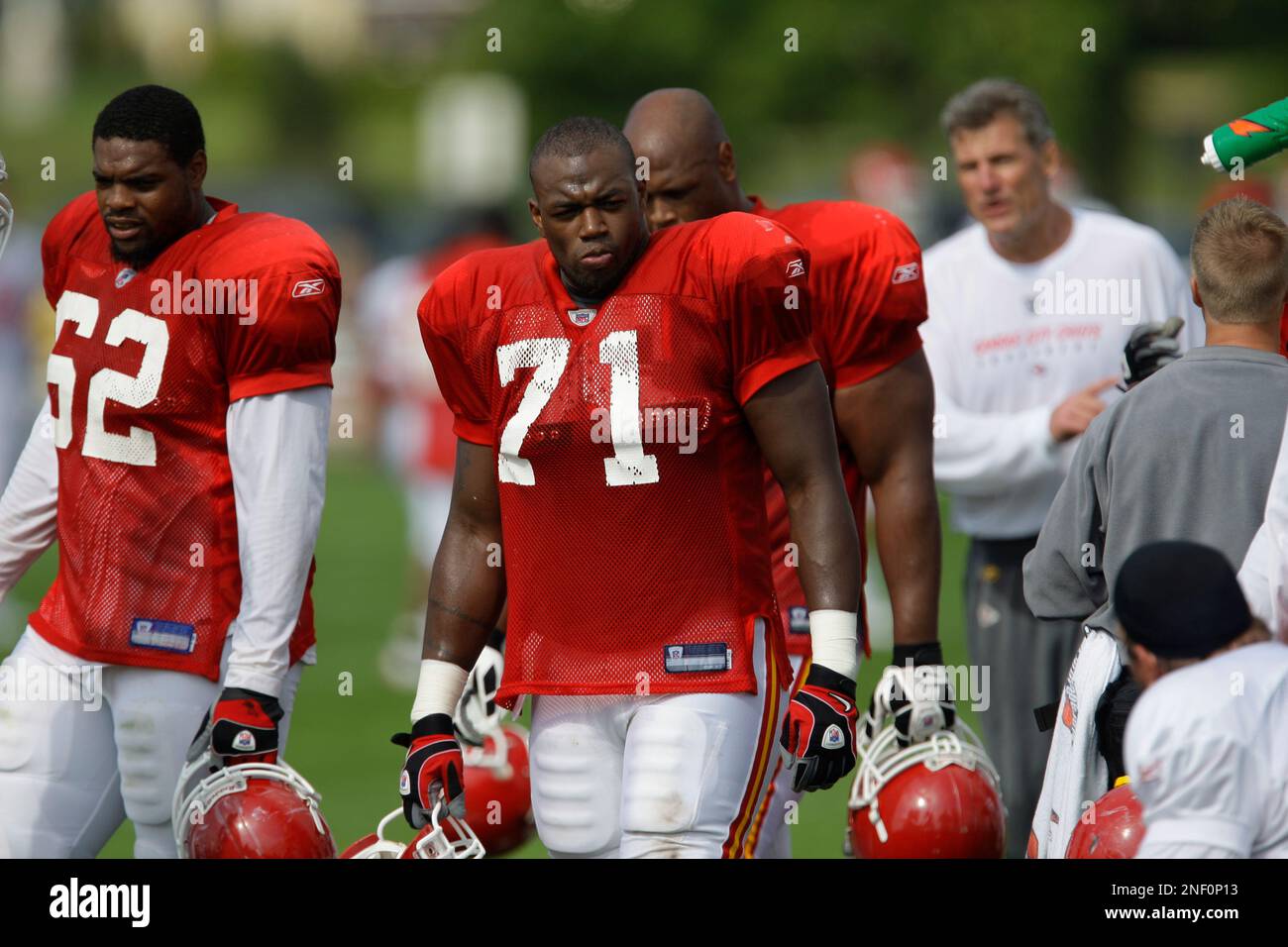 Kansas City Chiefs defensive tackle Alex Magee (71) during NFL football ...