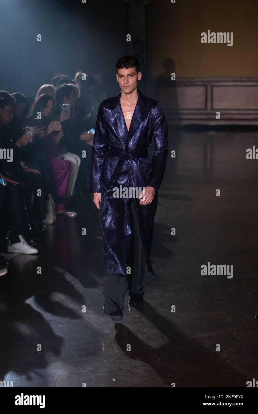 Models walk the Frederick Anderson NYFW AW23 Runway Show at Prince ...