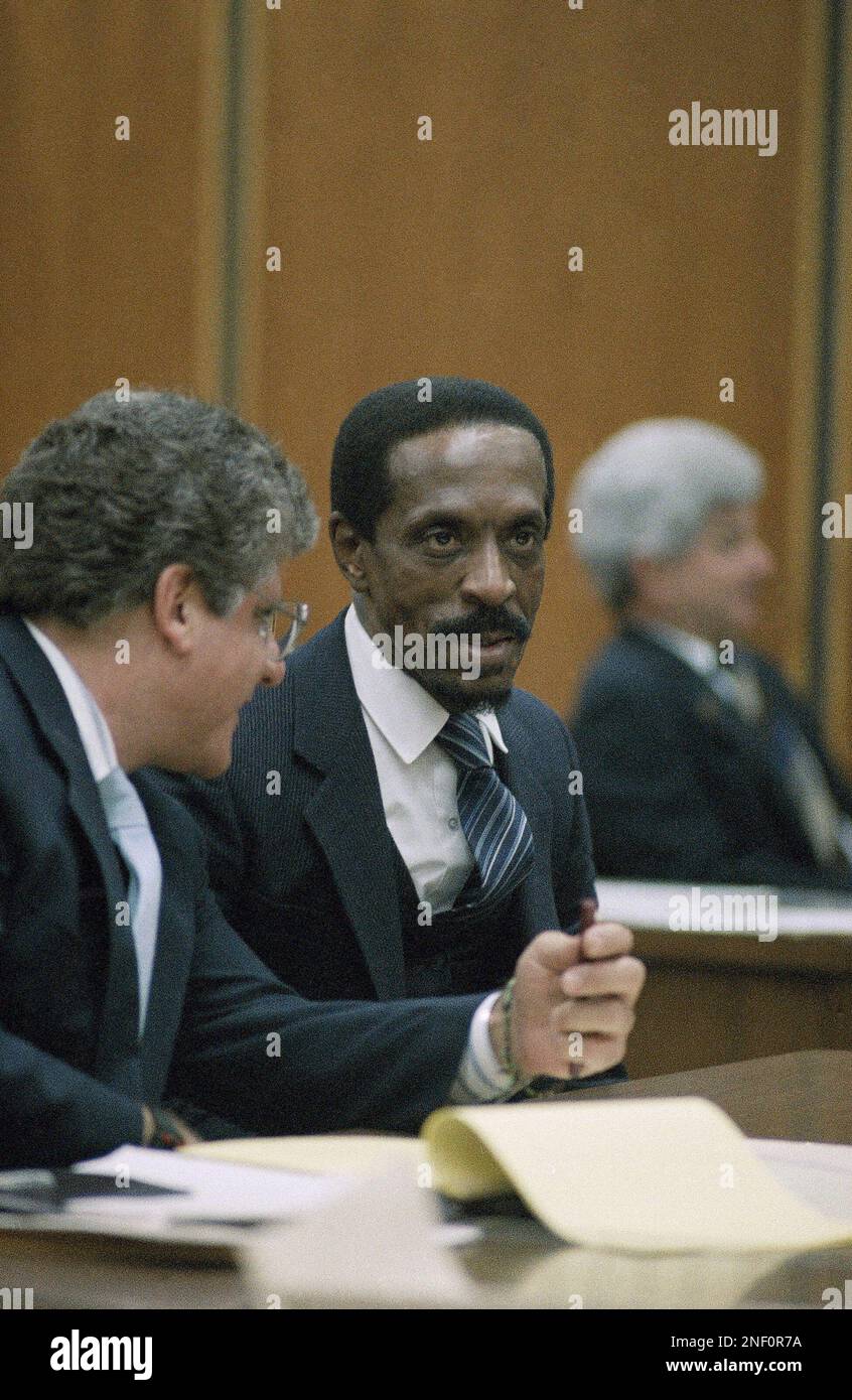 Veteran Blues and soul singer Ike Turner (left) sits with his attorney ...