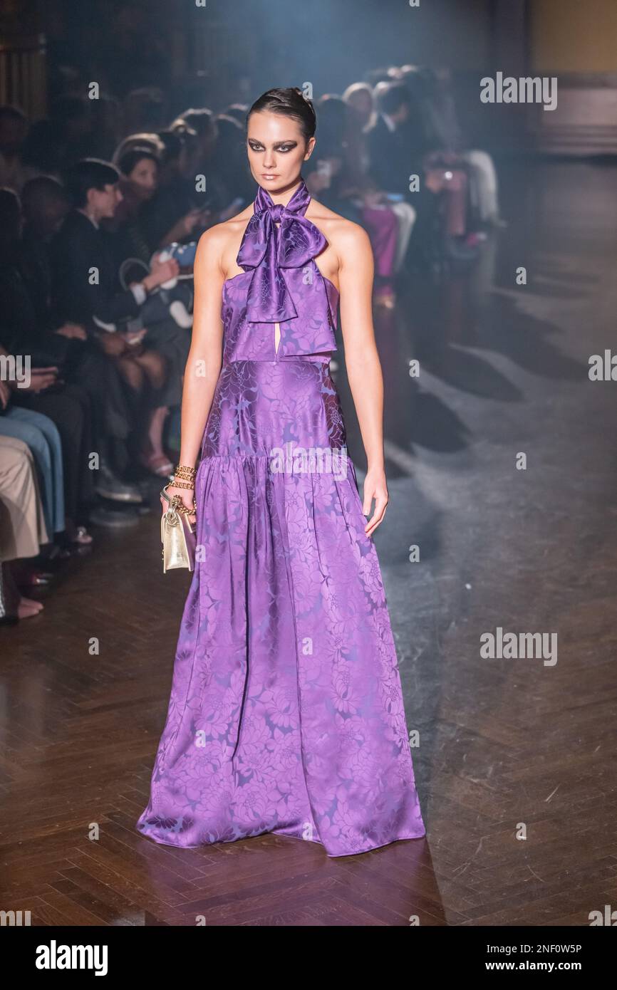 Models walk the Frederick Anderson NYFW AW23 Runway Show at Prince ...