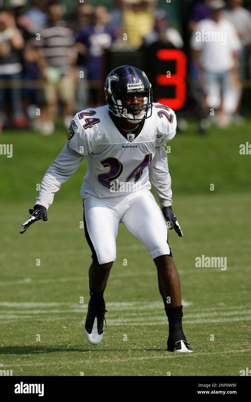 Baltimore Ravens Domonique Foxworth during the NFL football team's ...