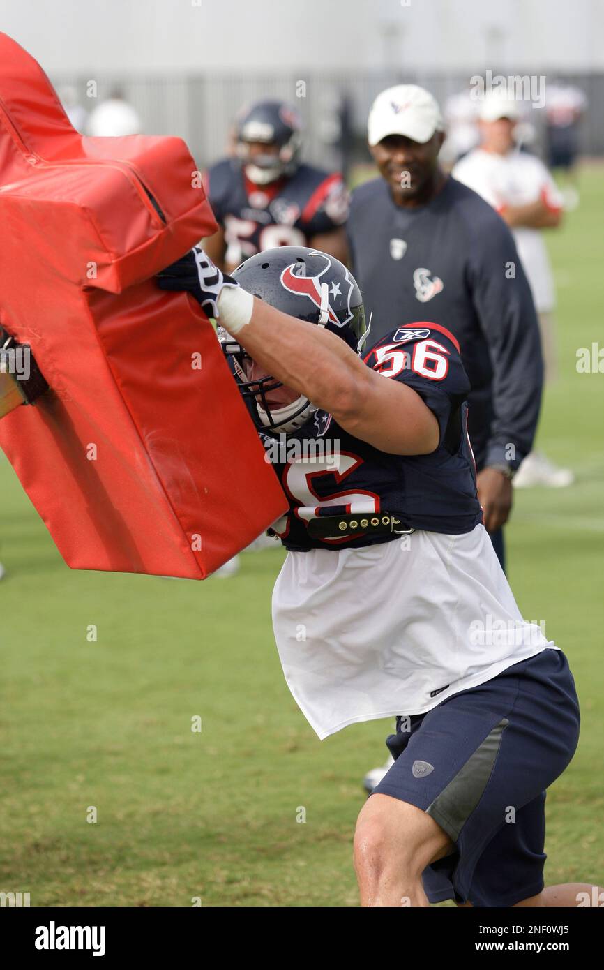 Houston Texans linebacker Brian Cushing (56) during a NFL football ...