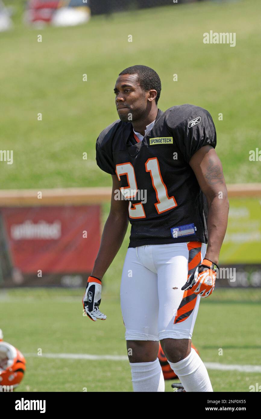Cincinnati Bengals cornerback Jamar Fletcher during practice at their ...