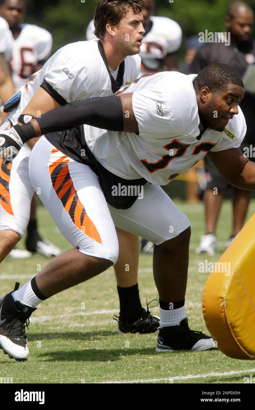Cincinnati Bengals tackle Anthony Collins during practice at their NFL ...