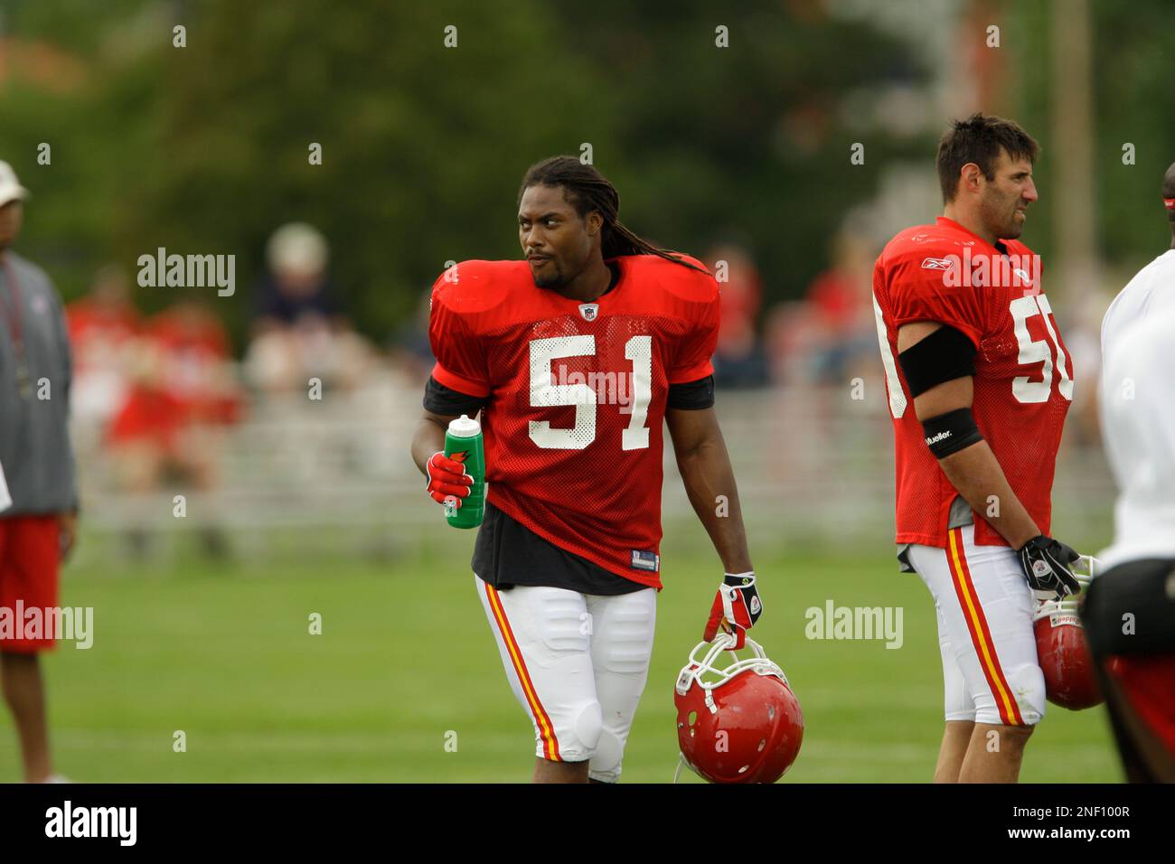 Kansas City Chiefs linebacker Corey Mays (51) during NFL football ...