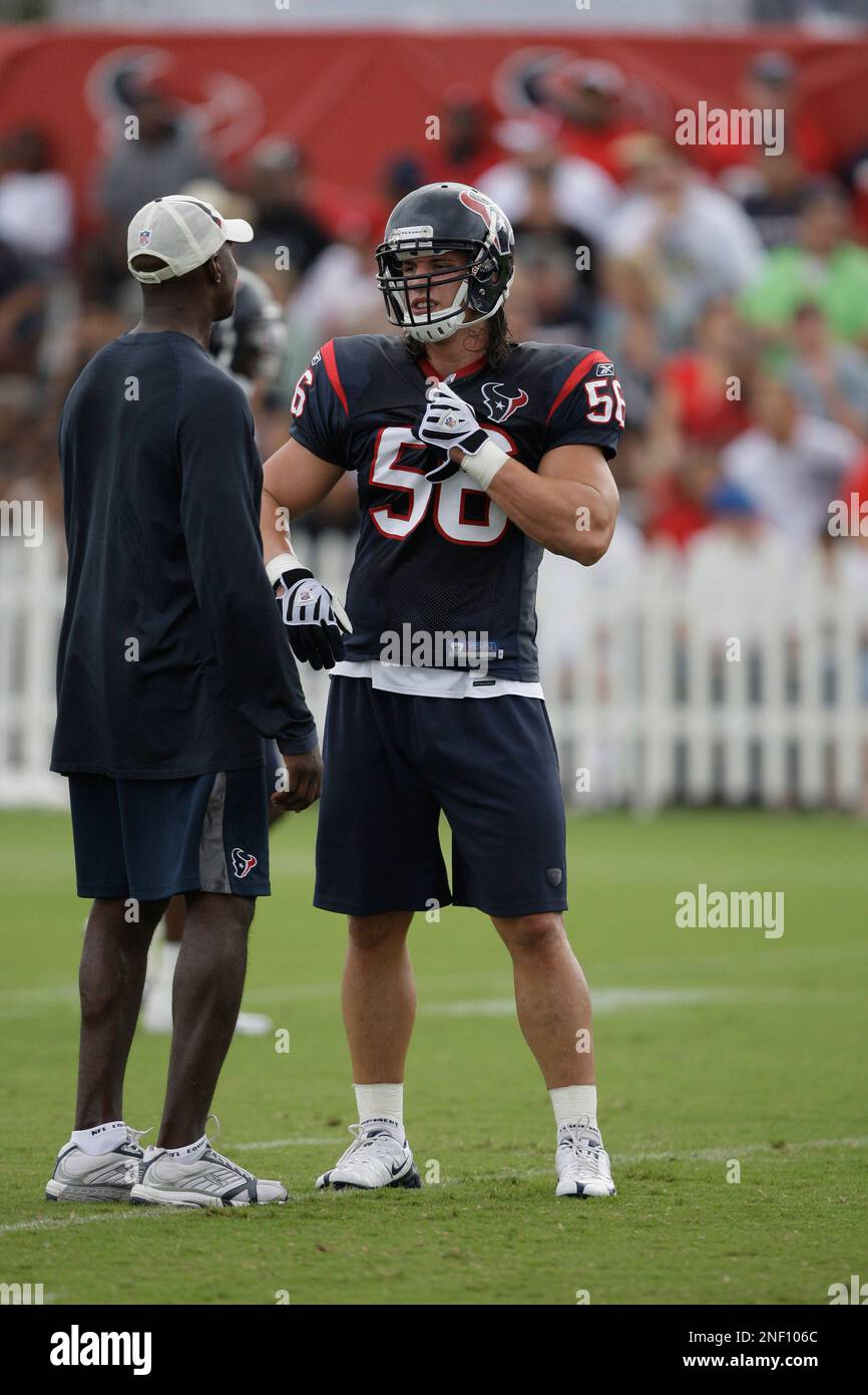 Houston Texans linebacker Brian Cushing (56) during a NFL football ...