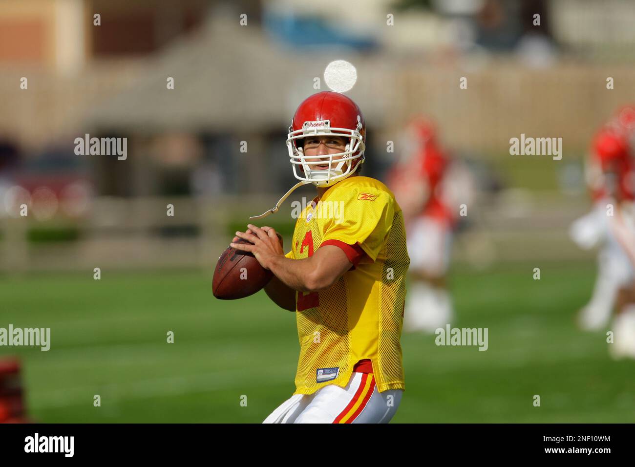 Kansas City Chiefs quarterback Brodie Croyle (12) during NFL football ...