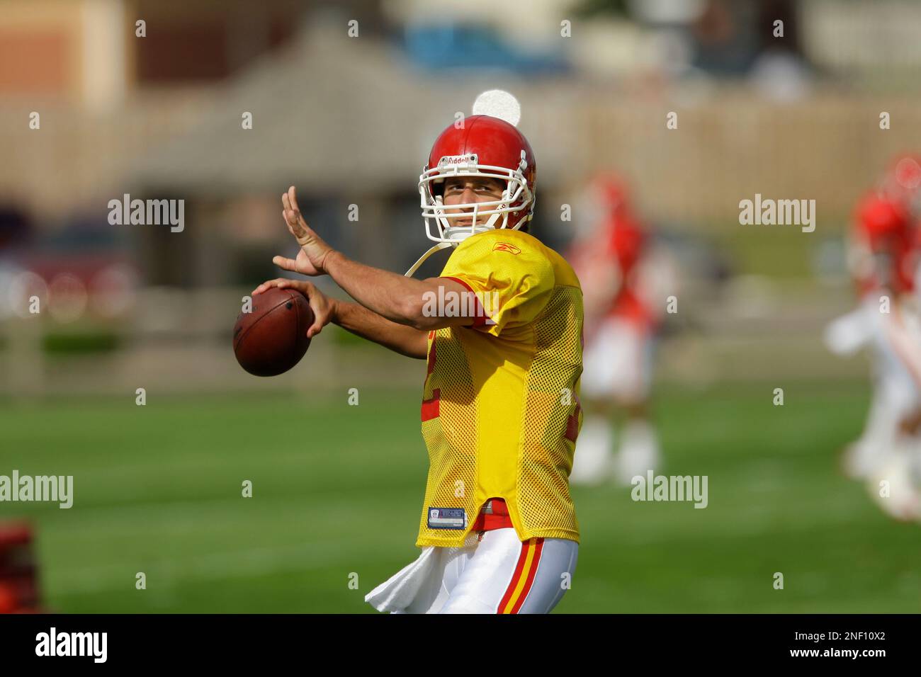 Kansas City Chiefs quarterback Brodie Croyle (12) during NFL football ...