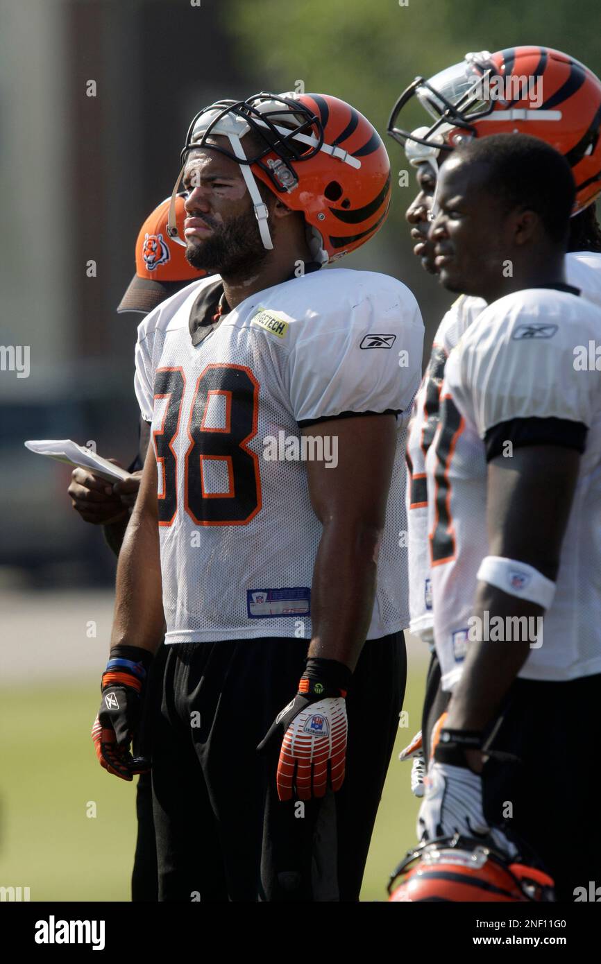 Cincinnati Bengals running back J.D. Runnels (38) during practice at ...