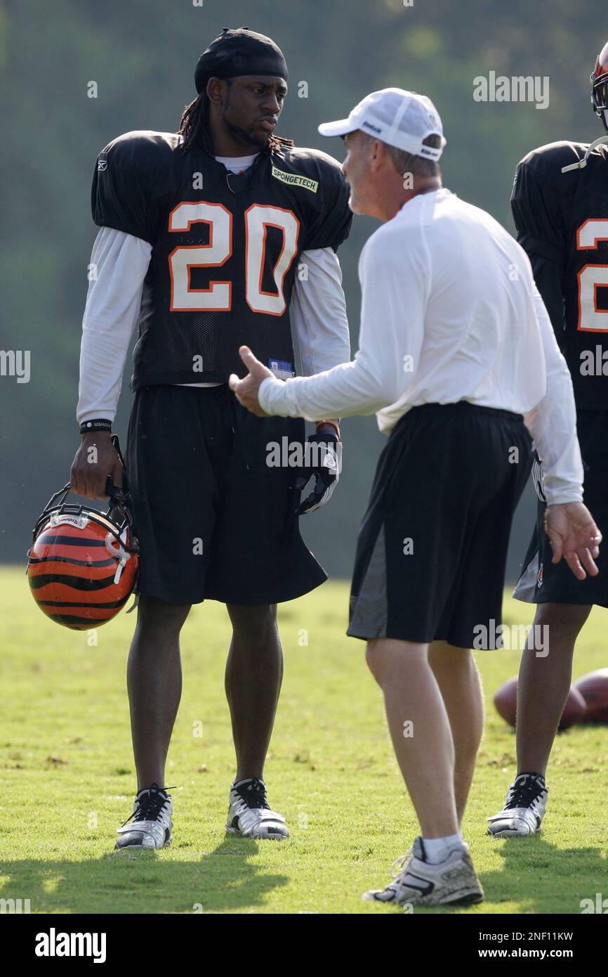 Cincinnati Bengals defensive back David Jones during practice at their ...