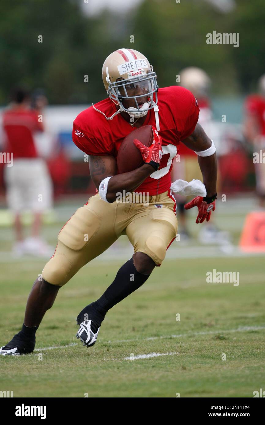 San Francisco 49ers' Kory Sheets during NFL football training camp in ...