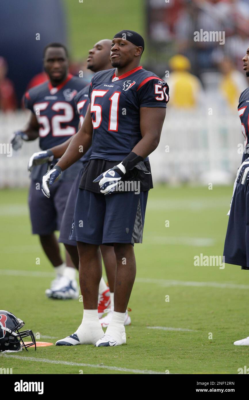 Houston Texans linebacker Chaun Thompson (51) during a NFL football ...