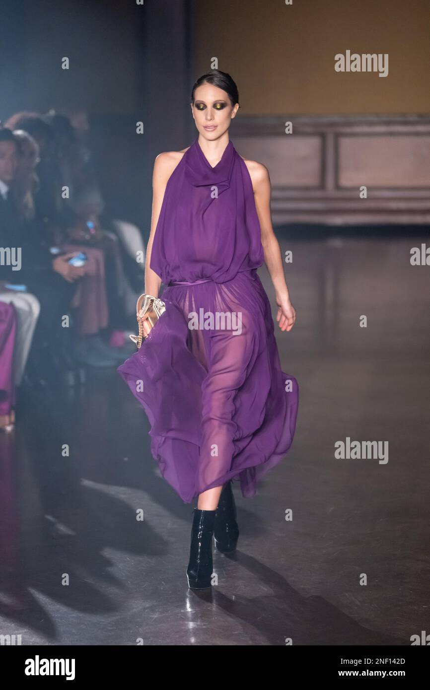 Models walk the Frederick Anderson NYFW AW23 Runway Show at Prince ...