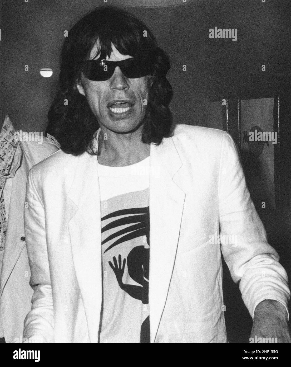 Mick Jagger 1986