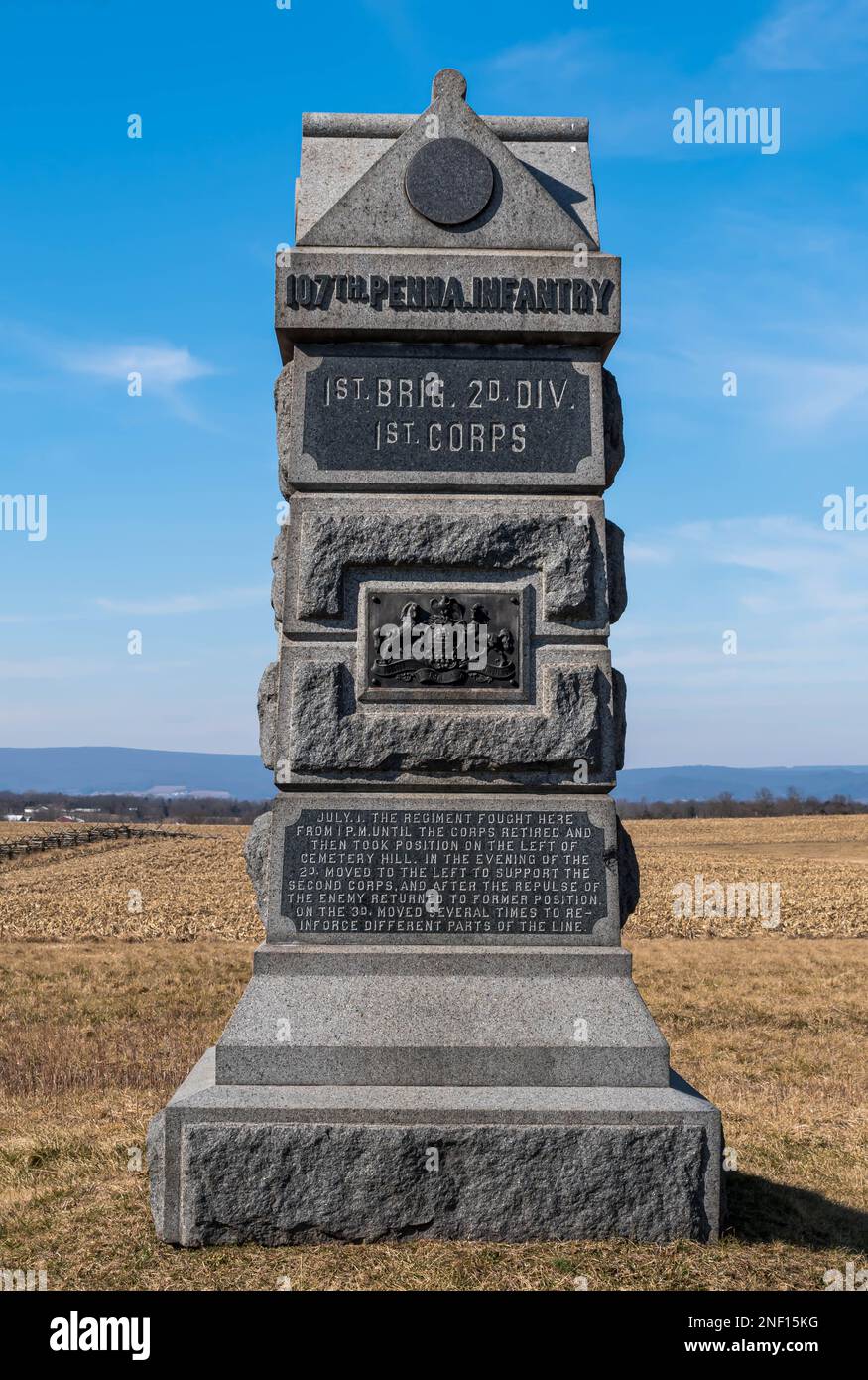 107th infantry civil war hi-res stock photography and images - Alamy