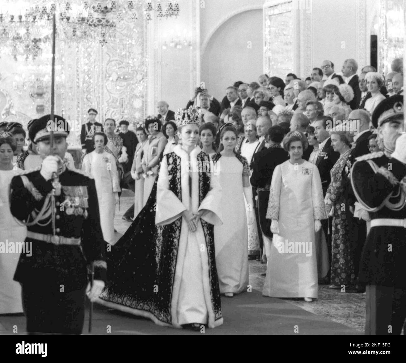 Empress Farah, the first woman ever crowned in Iran's monarchy, leaves ...