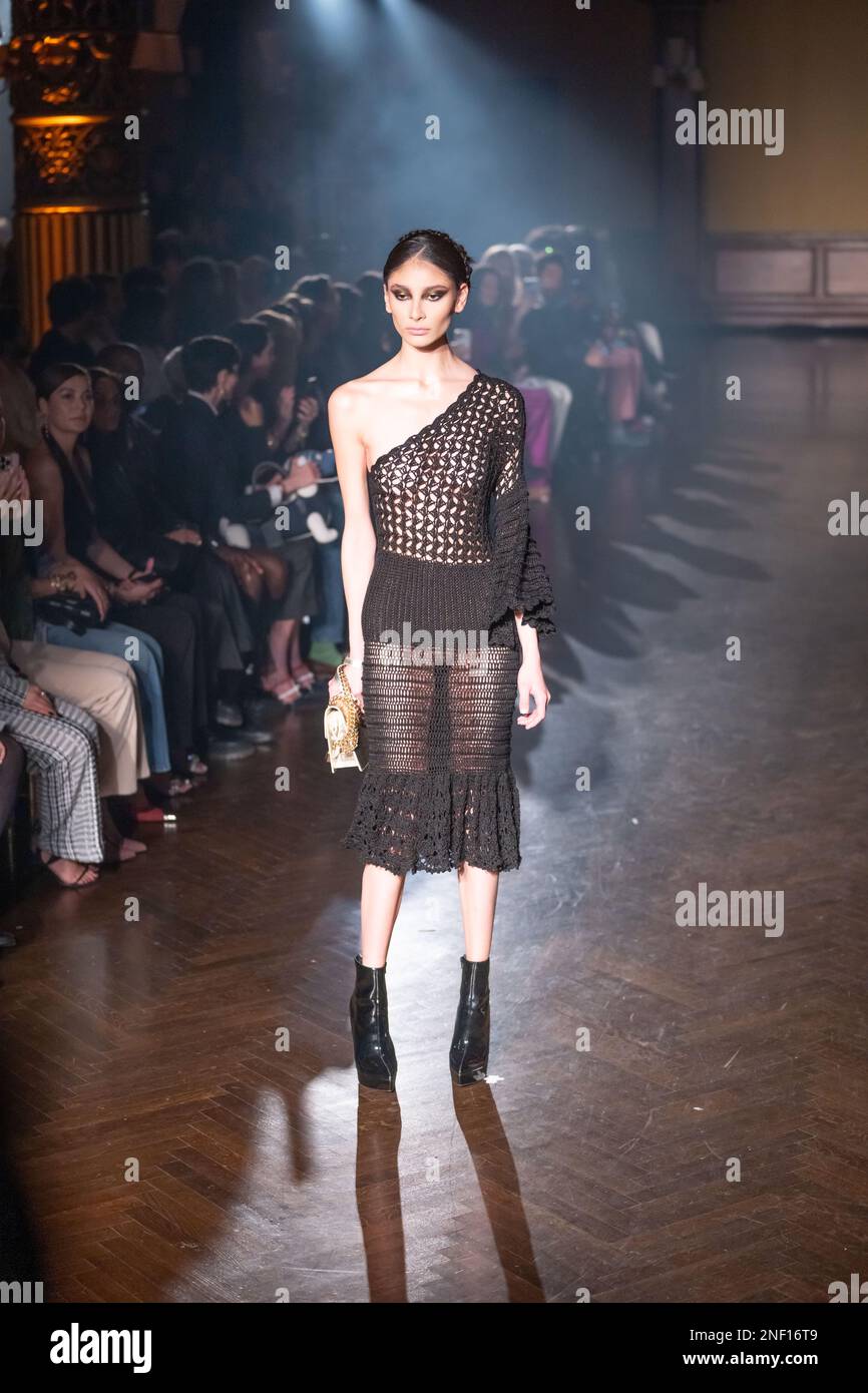 Models walk the Frederick Anderson NYFW AW23 Runway Show at Prince ...