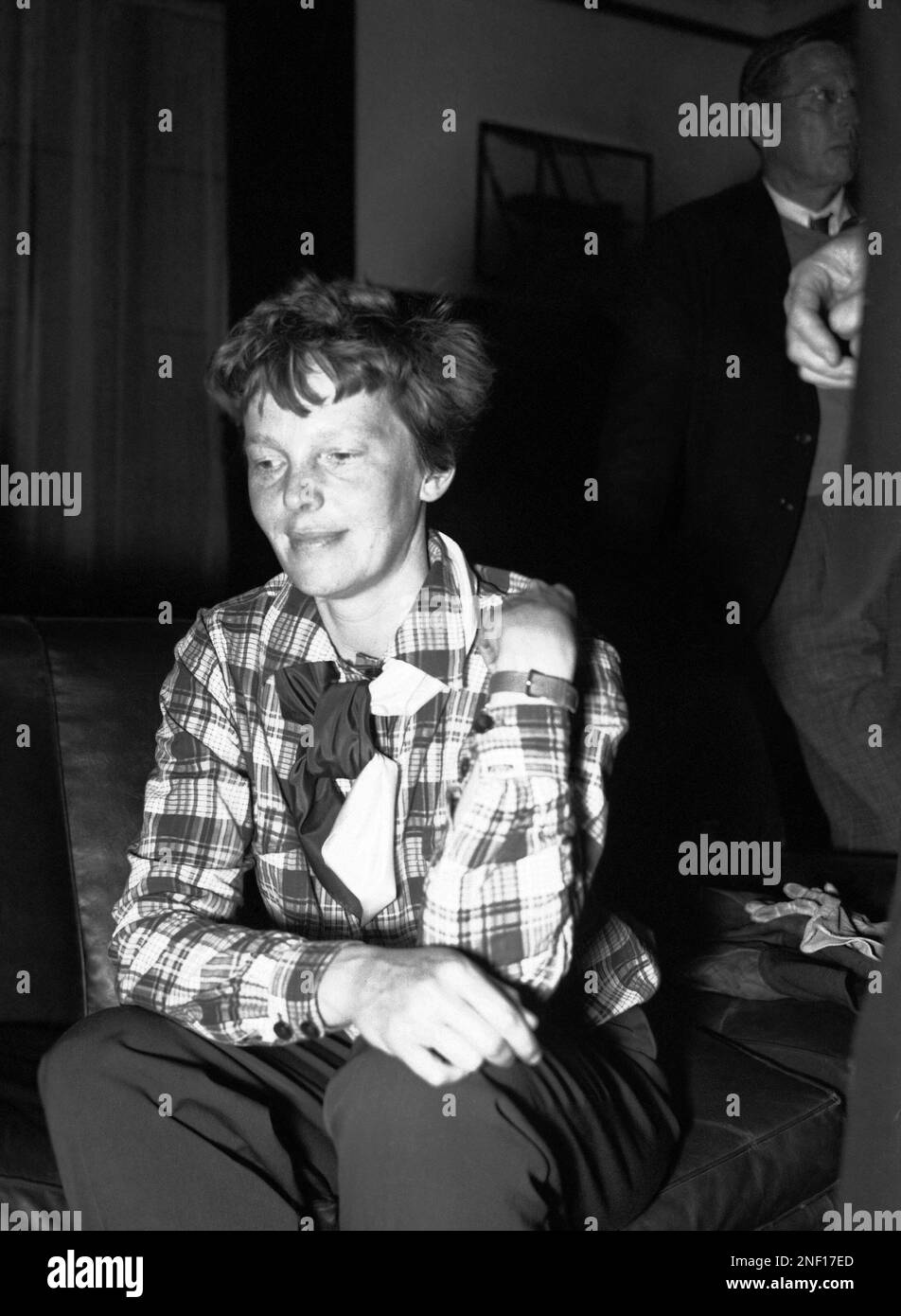 Aviatrix Amelia Earhart is shown in this undated photo. (AP Photo Stock ...