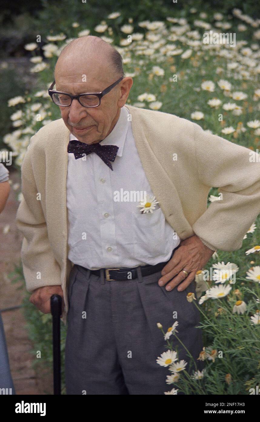 Russian-born composer Igor Stravinsky is shown in 1967. (AP Photo Stock ...