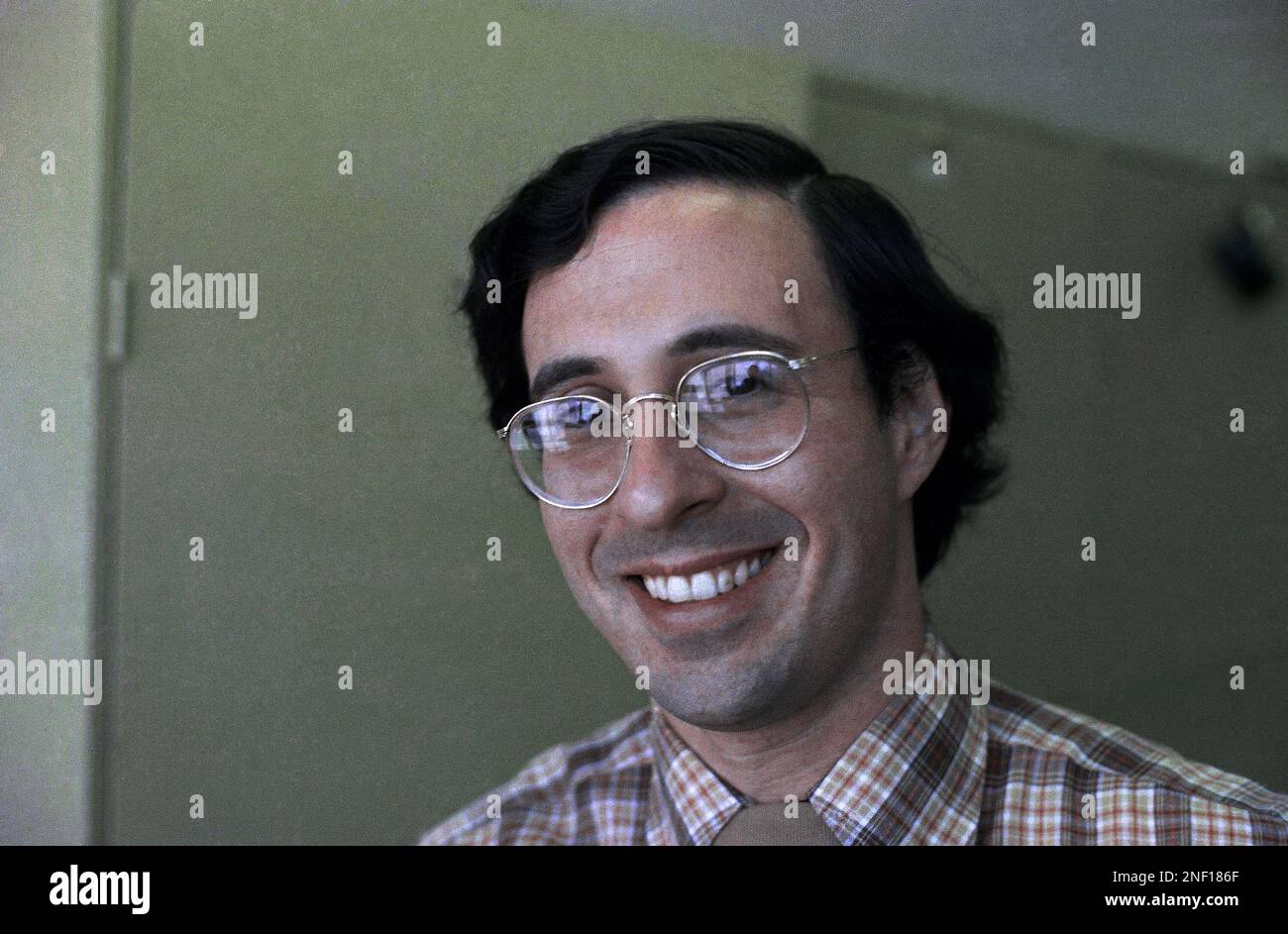 Shown in photo is Michael Silverman, AP staffer in San Francisco shown in October 1975. (AP ...