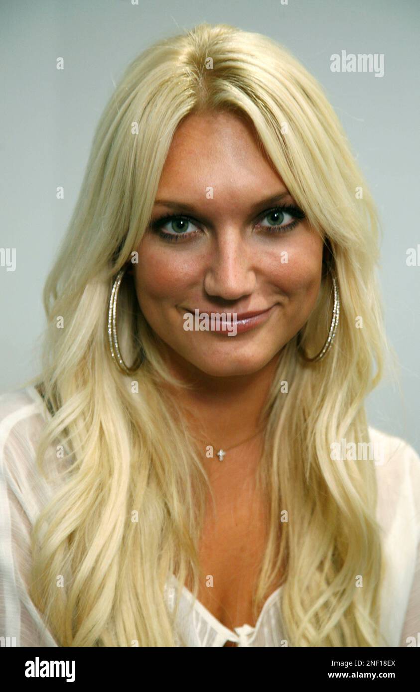 Recording artist Brooke Hogan poses for a portrait Wednesday, July 29 ...