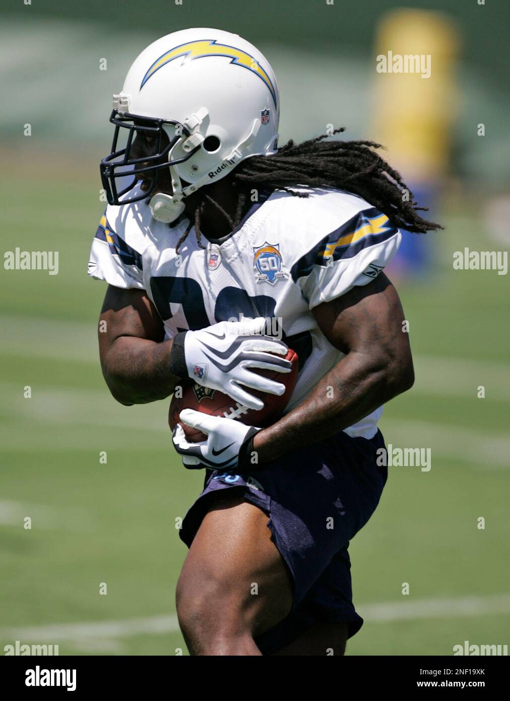 San Diego Chargers rookie running back Gartrell Johnson during opening ...