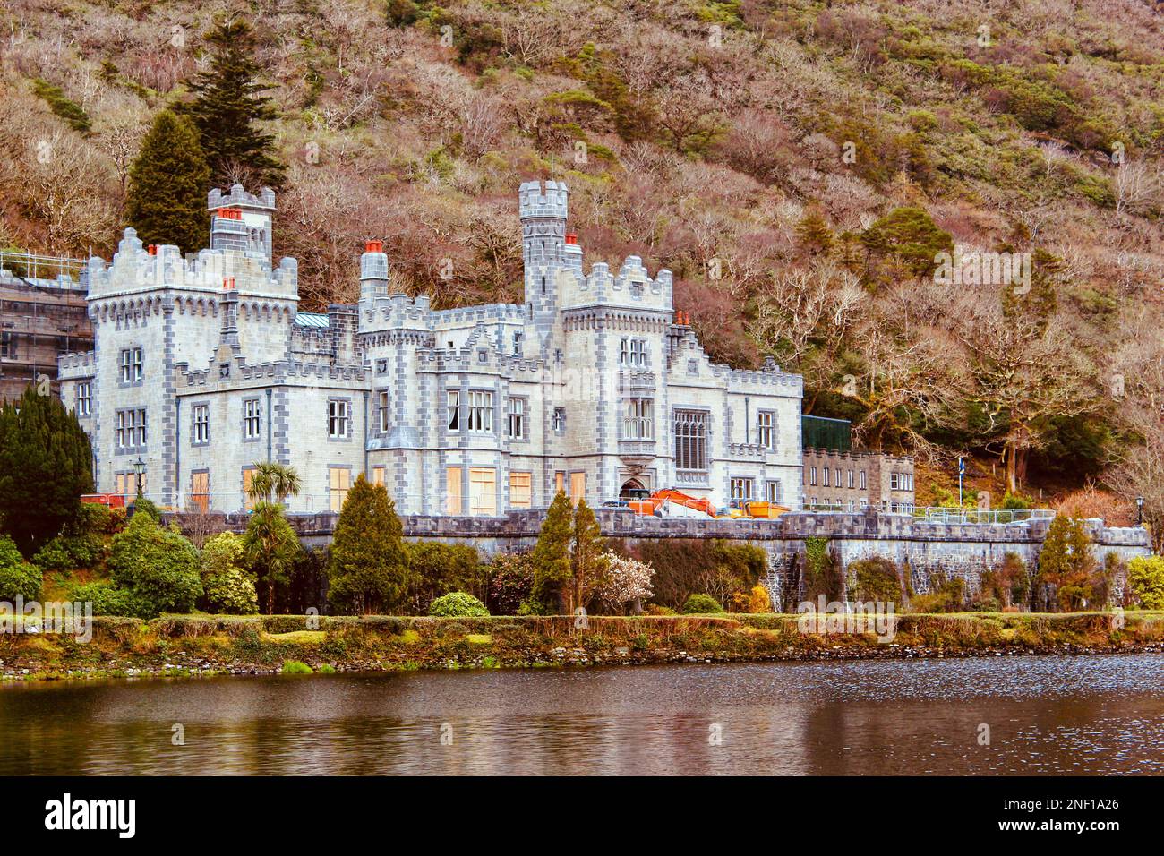 Kylemore Abbey in Ireland Stock Photo - Alamy