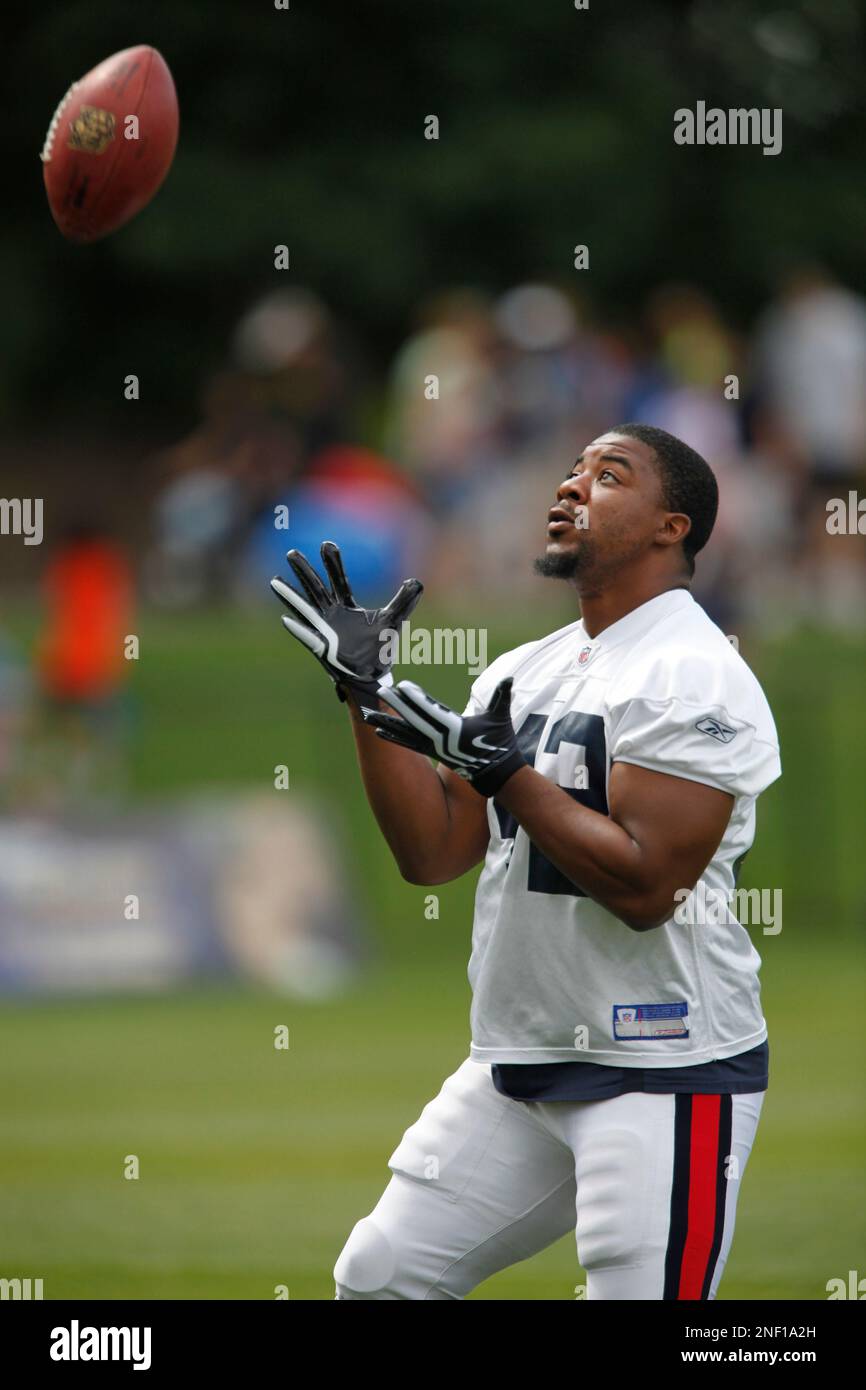 Buffalo Bills' Bruce Hall during NFL football traing camp at St. John ...