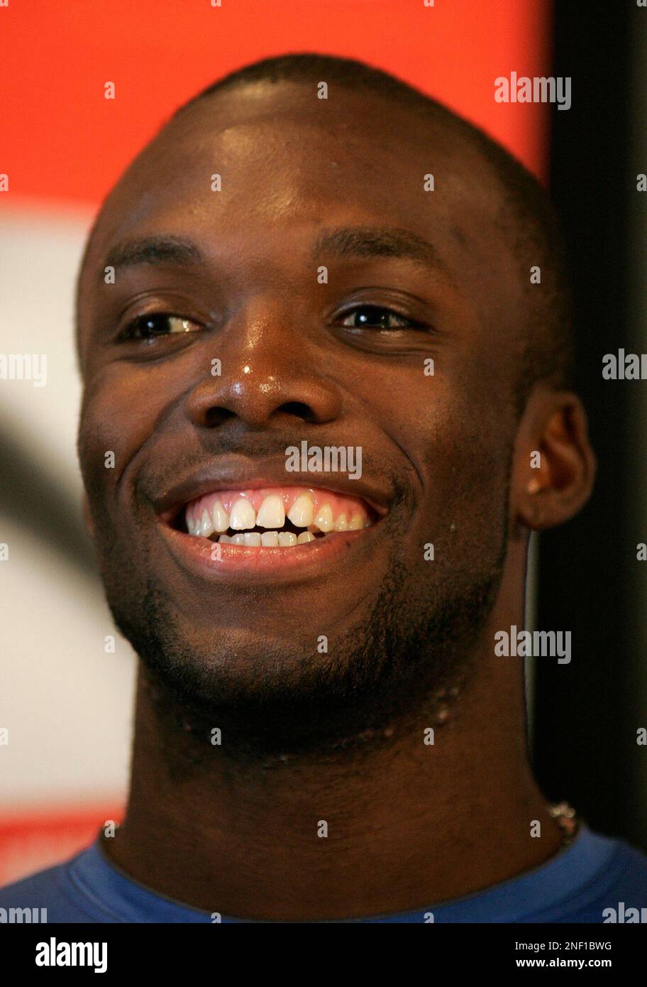 American sprinter who specializes in the 400 meters, LaShawn Merritt ...