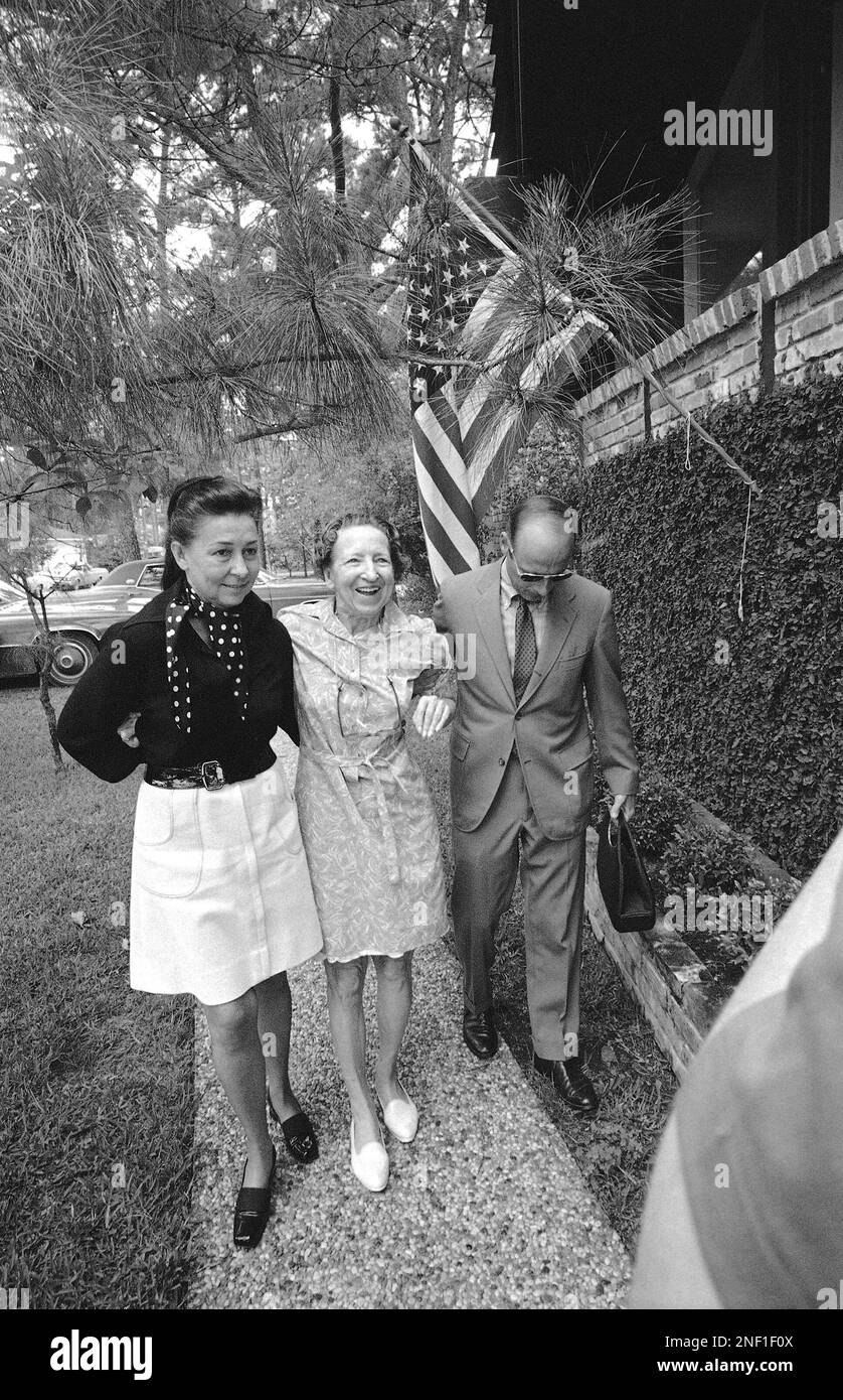 Mrs. Blanche Lovell, mother of Apollo 13 flight commander James A ...
