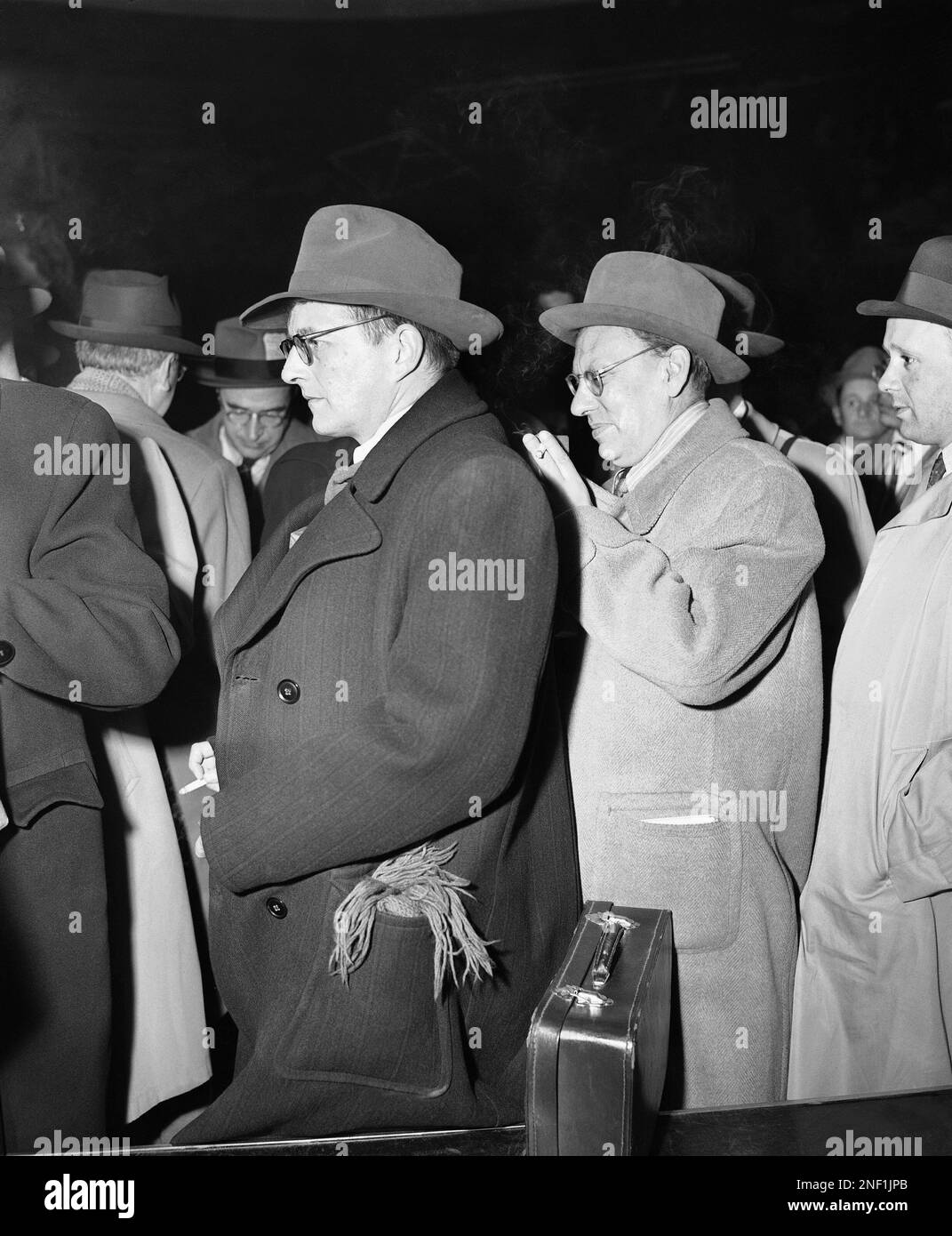 Dmitri Shostakovich, Russian composer waits his turn at airlines ...