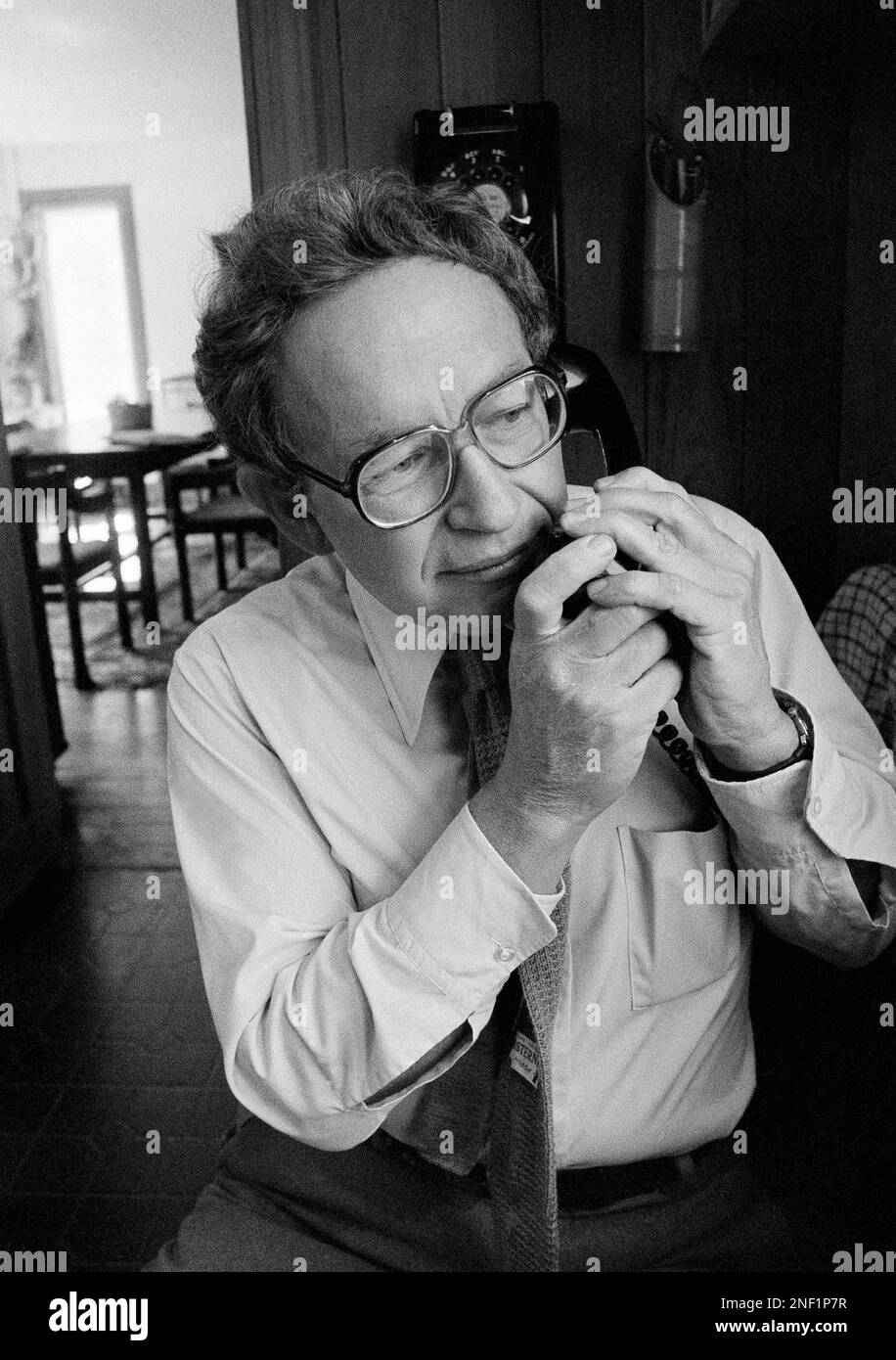 Philip Warren Anderson, physics professor at Princeton University and a ...