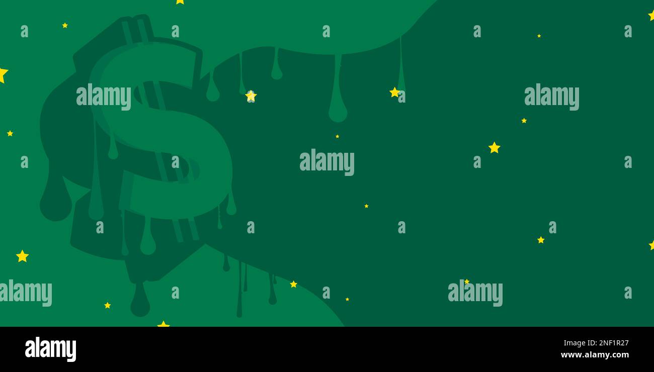 Dollar Sign. Graffiti tag. Abstract modern street art background ...