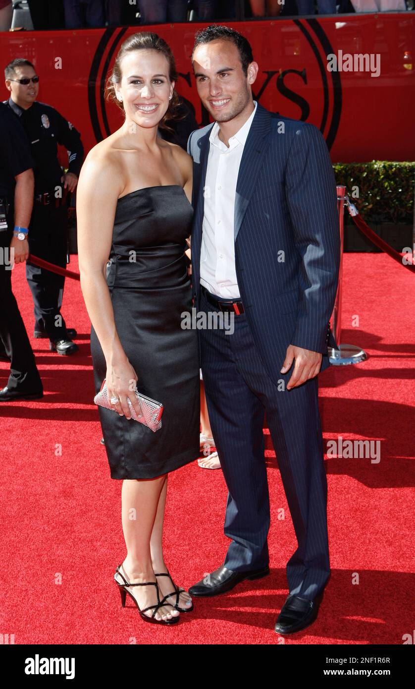 Landon Donovan and guest arrive at the ESPY Awards on Wednesday July 15 ...