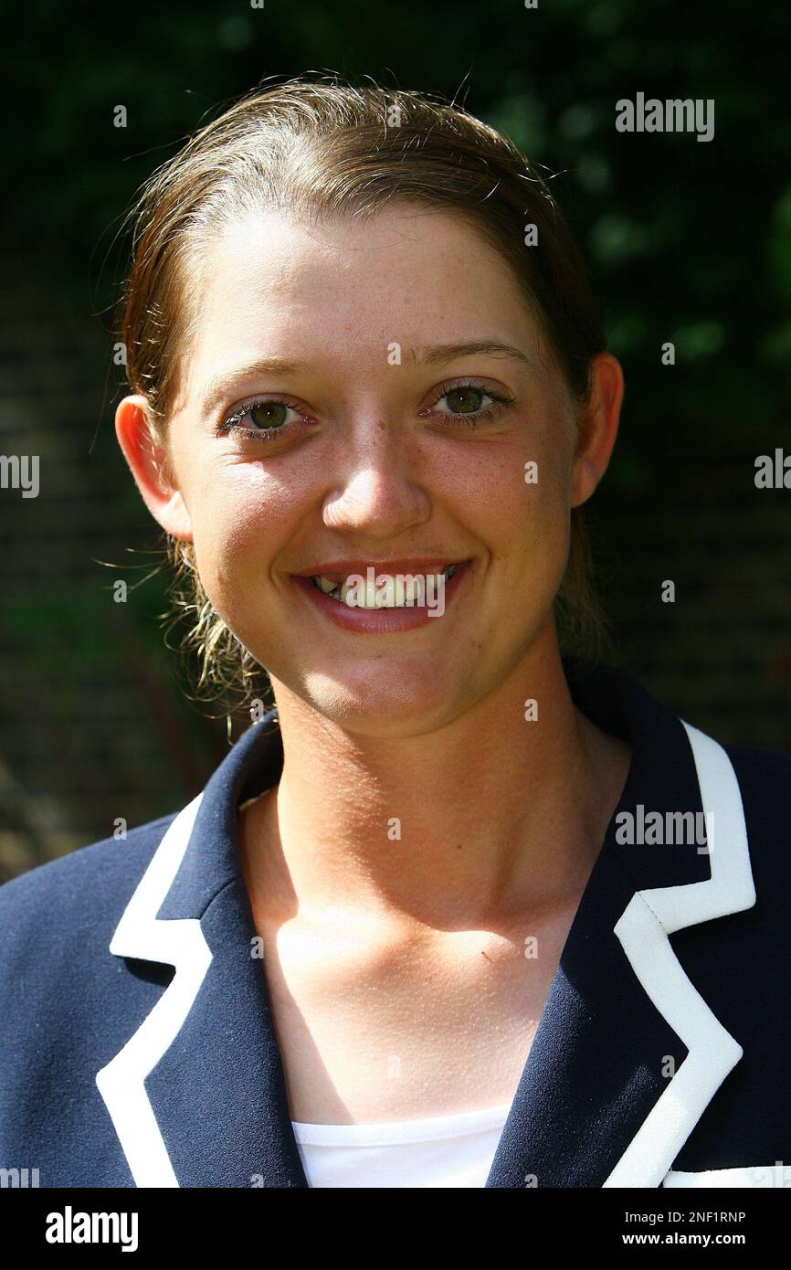 Sarah Taylor of the England Women's Cricket Team poses for a picture at ...
