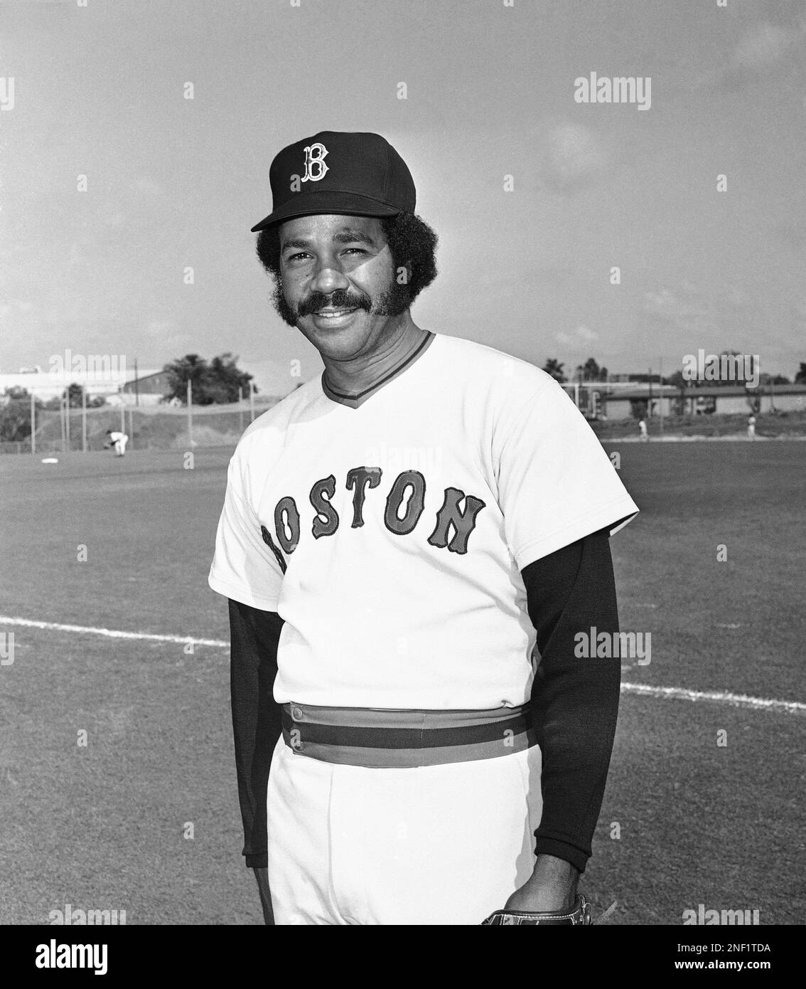 Shown in photo are head and shoulders shots of Boston Red Sox Pitcher ...